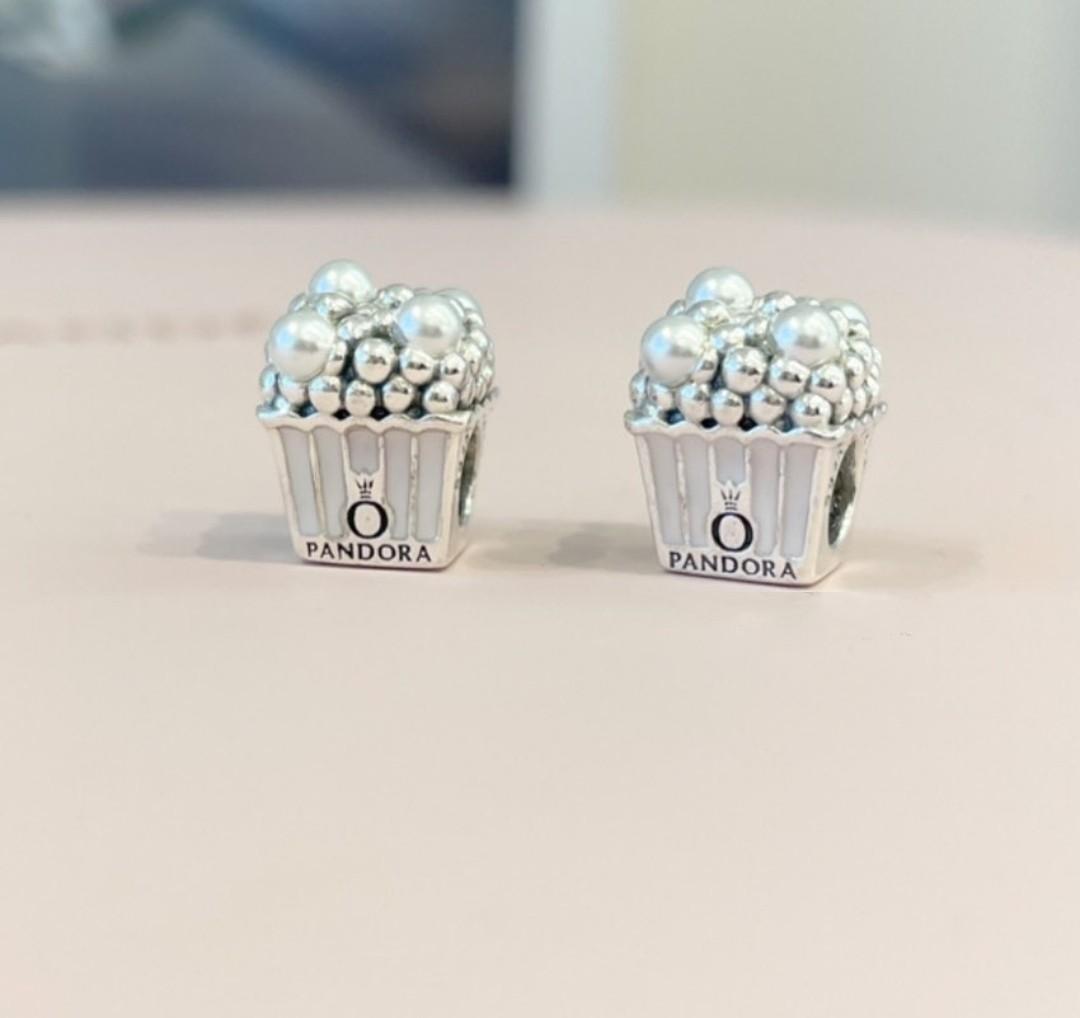 ‼️ SALE ‼️ AUTHENTIC PANDORA POPCORN CHARMS 1100 EACH, Women's Fashion ...