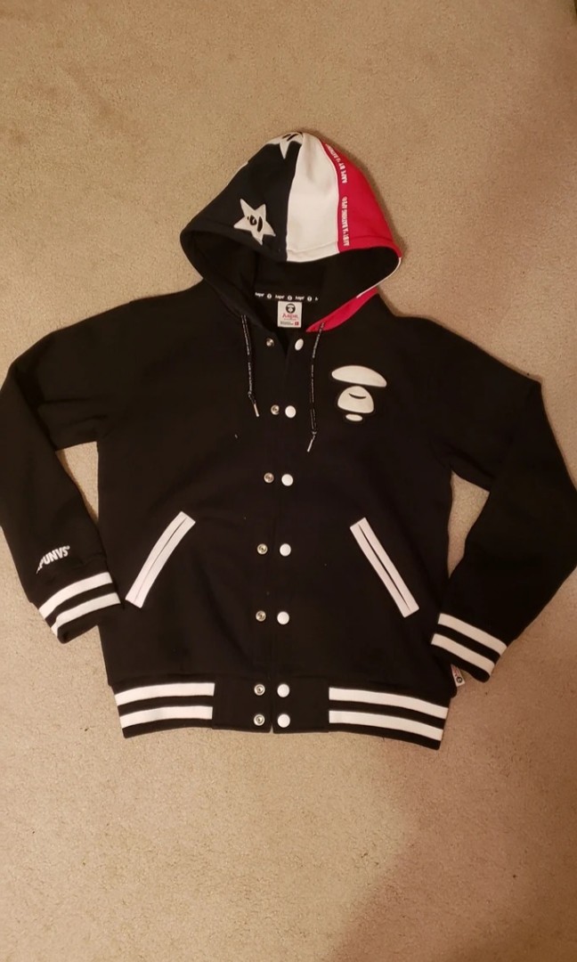 AAPE heavyweighted baseball jacket, Men's Fashion, Coats, Jackets and ...