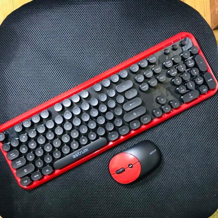 Astrum KW300 2.4Ghz Wireless Multimedia Keyboard + Mouse Combo Deskset ...
