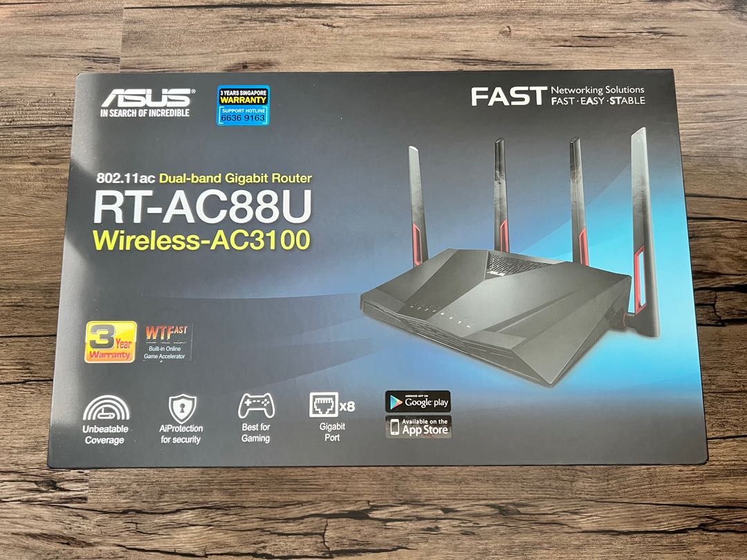 Asus RT-AC88U, Computers & Tech, Parts & Accessories, Networking on ...