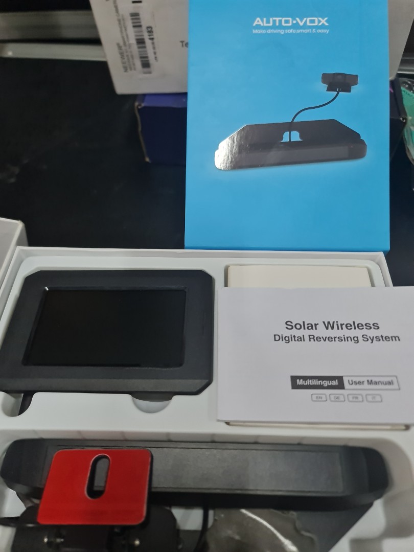 Autofox solar wireless digital reversing system, Car Accessories ...