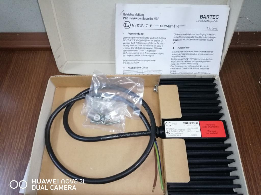 BARTEC HSF-100-T3-1 Enclosure heater., TV & Home Appliances, Electrical, Adaptors & Sockets on ...