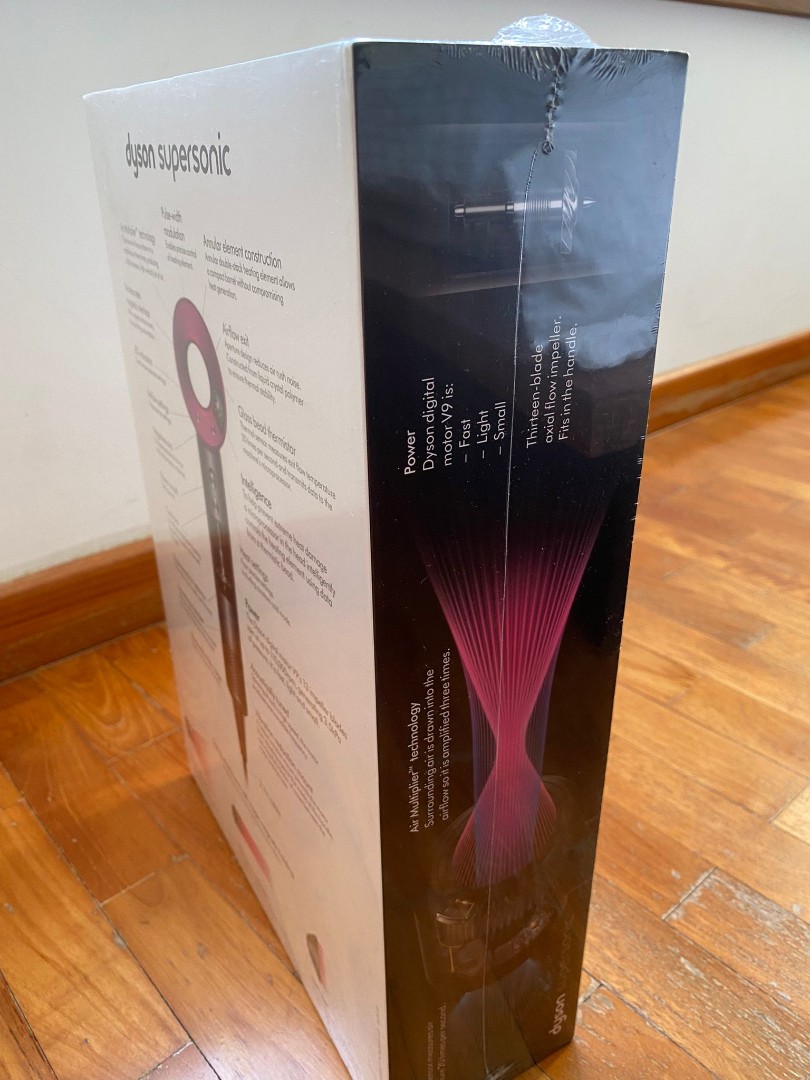 Brand new in box, still wrapped in plastic Dyson supersonic hair dryer ...
