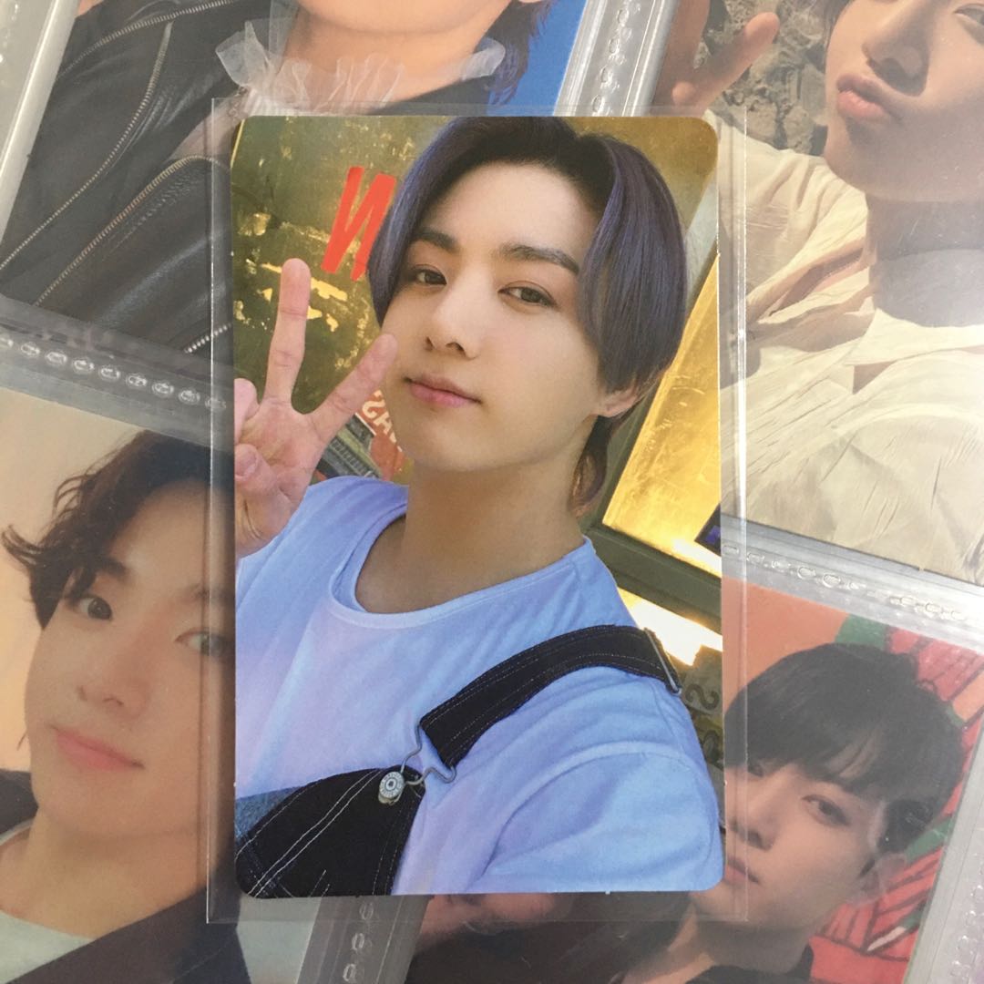 BTS jungkook jk butter pob pc pre order benefit preorder photocard no ...