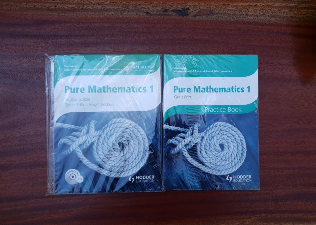 Cambridge Pure Maths 1 textbook and workbook bundle, Hobbies & Toys ...