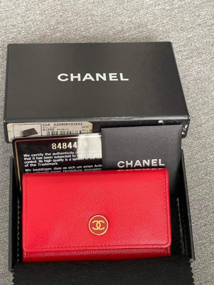 Chanel Keyholder, Luxury, Bags & Wallets on Carousell