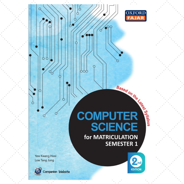 Computer Science for Matriculation Semester 1 (2nd Edition), Hobbies ...