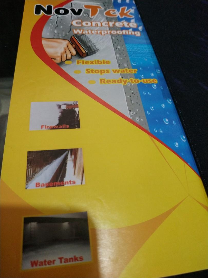 Concrete Waterproofing Novtek Gray, Commercial & Industrial ...