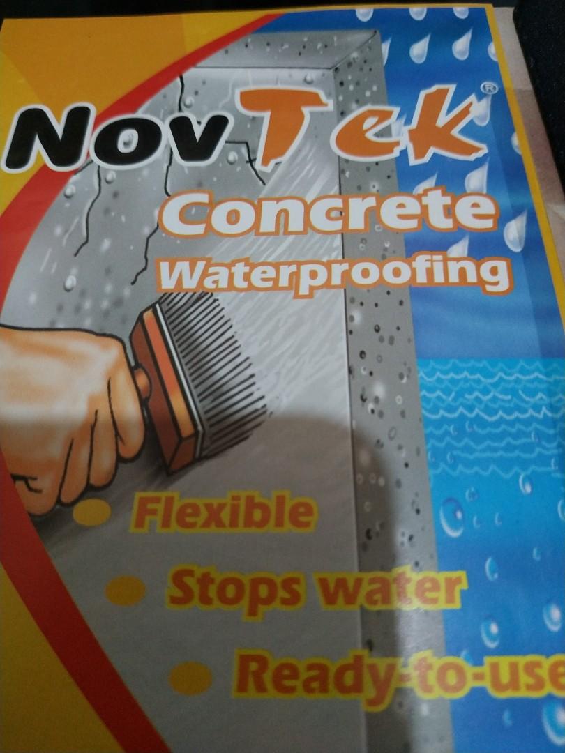 Concrete Waterproofing Novtek Gray, Commercial & Industrial ...