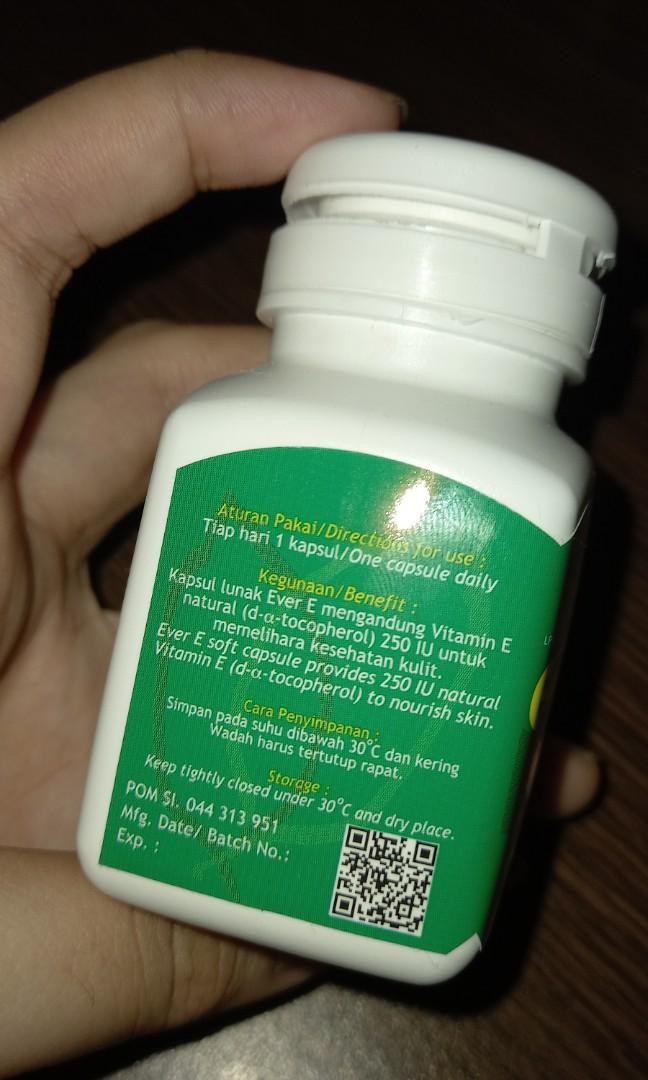 Promil Ever E 250 IU, Kesehatan & Kecantikan, Kulit, Sabun & Tubuh di ...