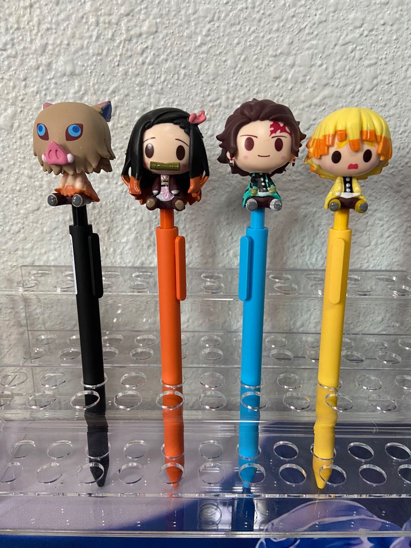 Demon slayer tanjiro nezuko zenitsu hashibira pen, Hobbies & Toys ...