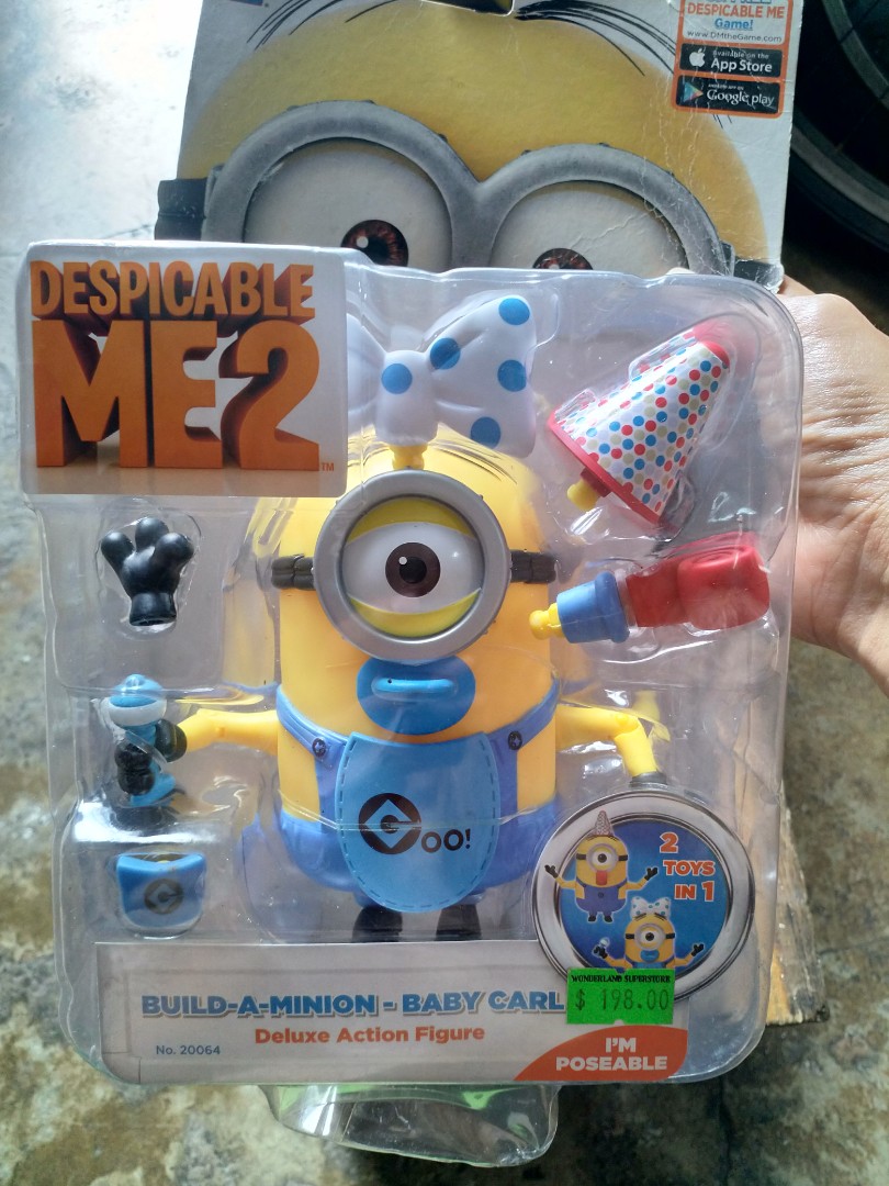 Despicable me 2 deluxe action figure, Hobbies & Toys, Toys & Games on ...