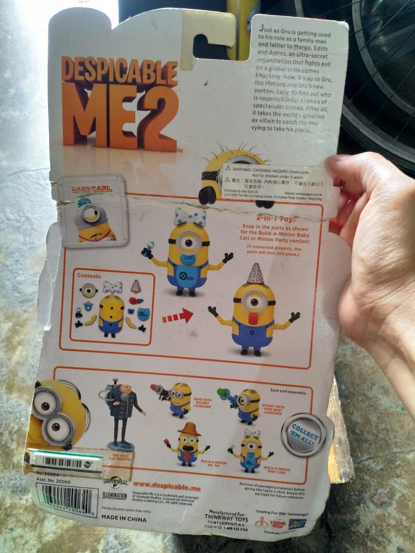 Despicable me 2 deluxe action figure, Hobbies & Toys, Toys & Games on ...