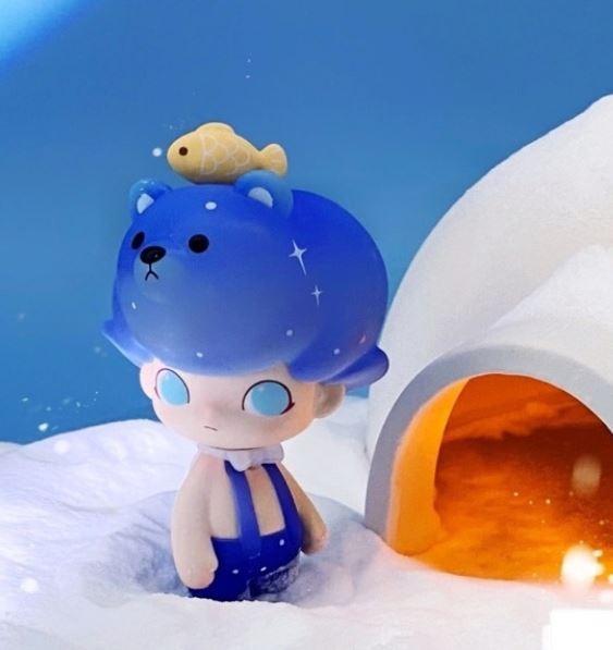 DIMOO Popmart Aquarium Series - POLAR BEAR (temperature colour change ...