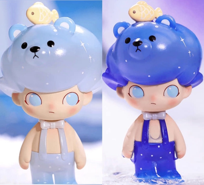 DIMOO Popmart Aquarium Series - POLAR BEAR (temperature colour change ...