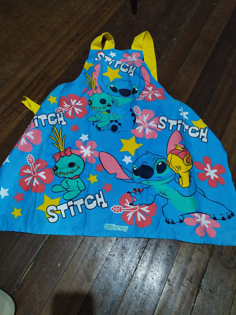 Disney lilo and stitch scrump apron, Furniture & Home Living, Bathroom ...