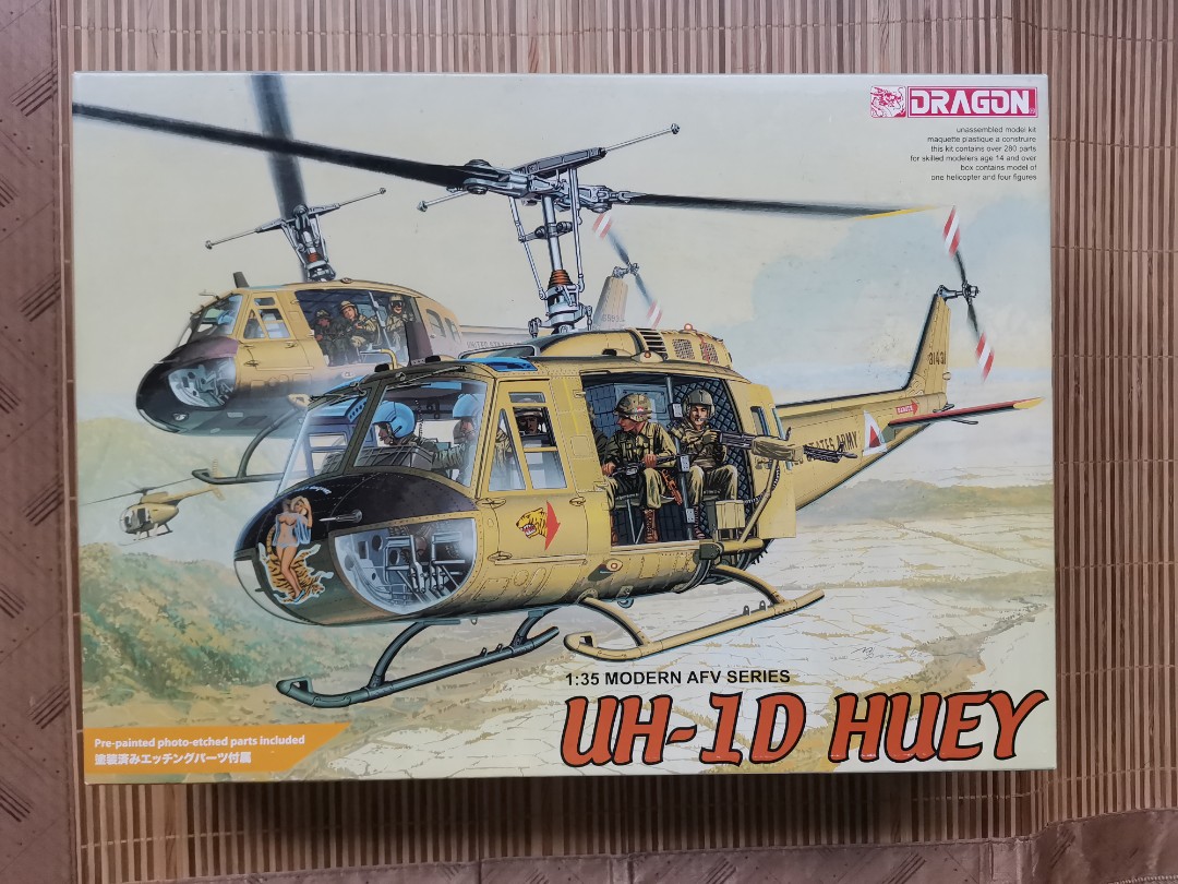 Dragon Model UH-1D Huey model kit, Hobbies & Toys, Toys & Games on ...