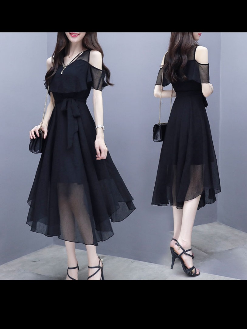 Fine Dining Dress, Women's Fashion, Dresses & Sets, Evening dresses ...