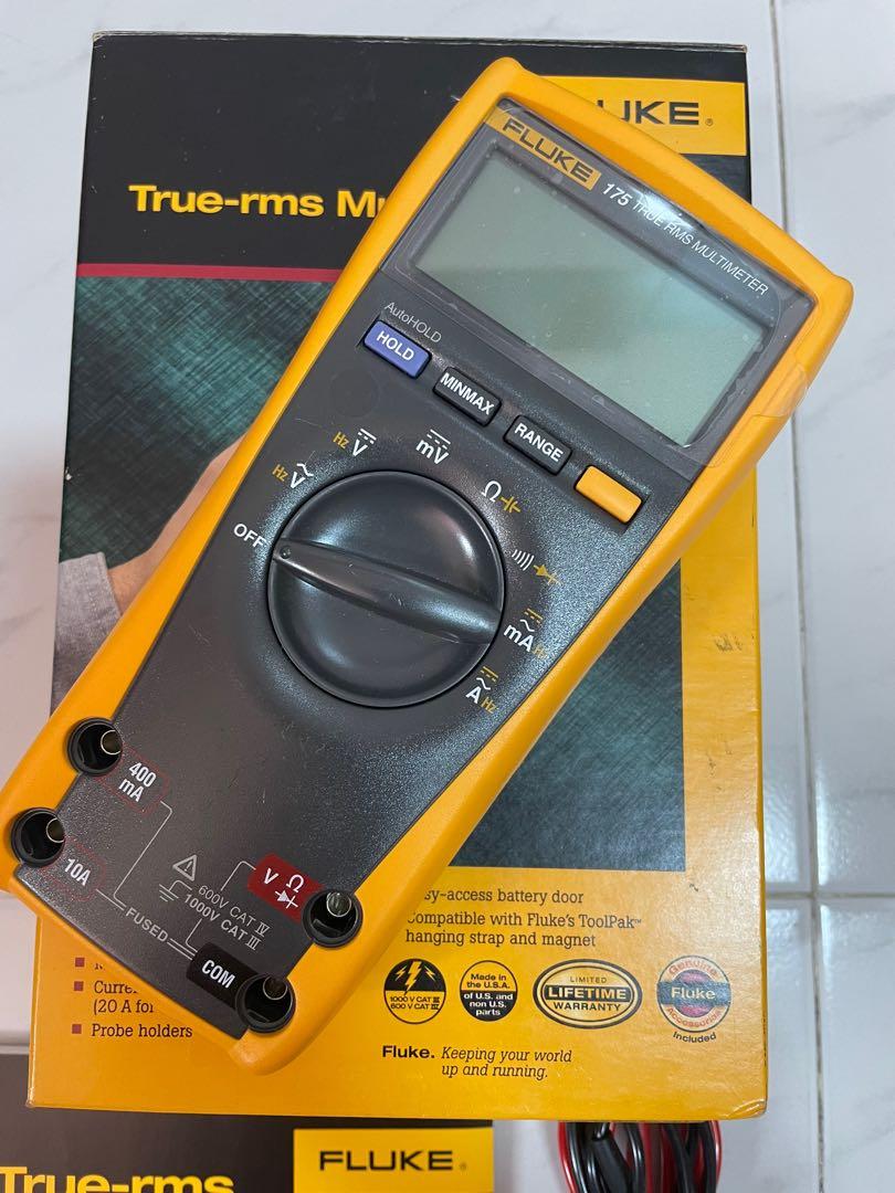 Fluke 175 ESFP True RMS Digital Multimeter, TV & Home Appliances ...