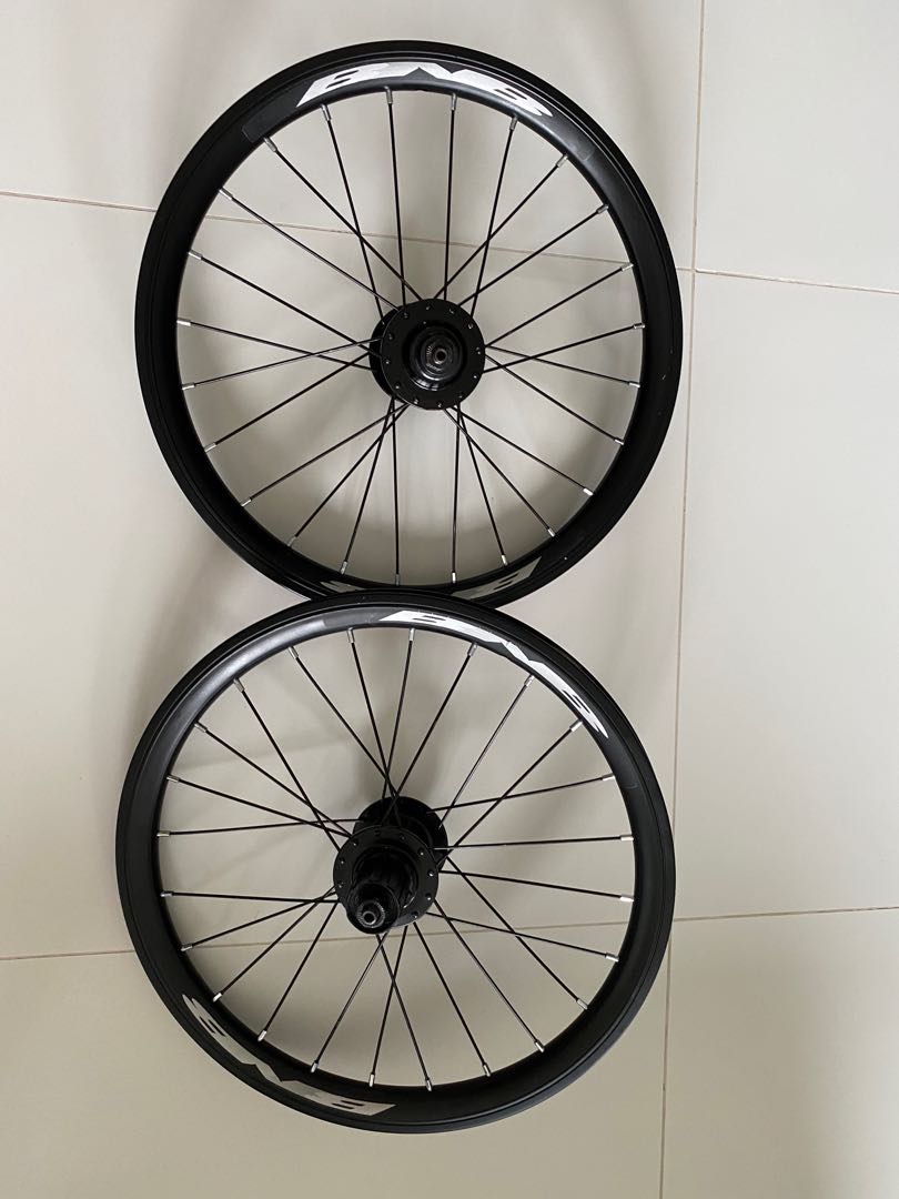 Foldies Wheelset - 349 16” Aero Hi-Profile BNB, Sports Equipment ...