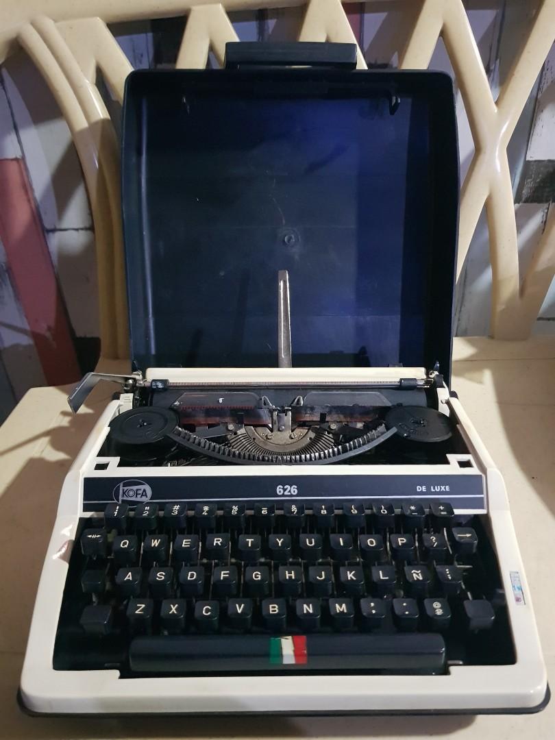 F/S: KOFA Typewriter, Hobbies & Toys, Memorabilia & Collectibles ...