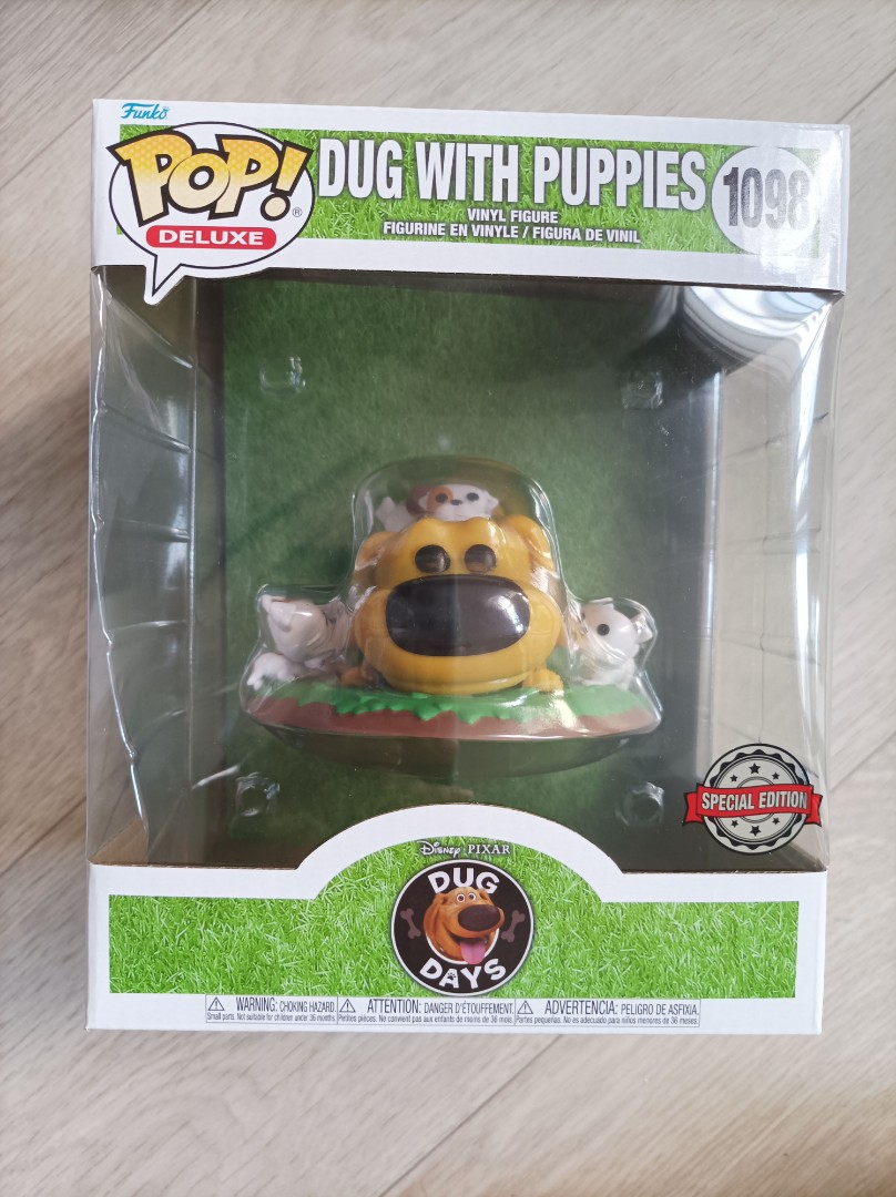 Funko Pop - Disney Dug Days Dug with puppies deluxe box, Hobbies & Toys ...