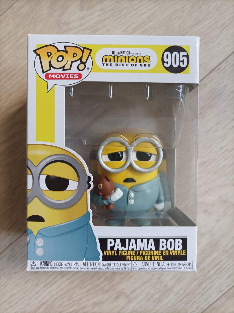 Funko Pop - Minions The Rise of Gru Pajama Bob, Hobbies & Toys, Toys ...