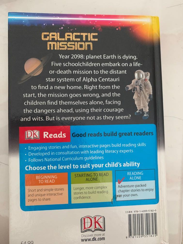 Galactic mission book., Hobbies & Toys, Books & Magazines, Fiction ...