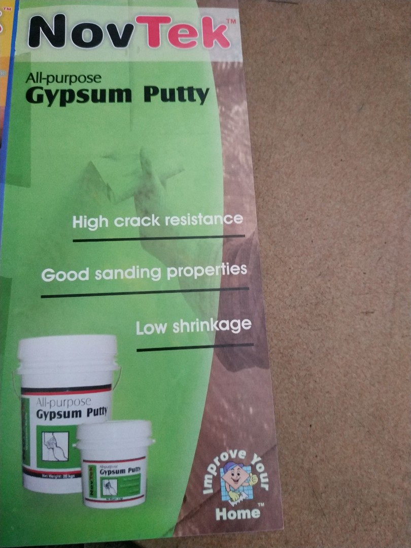 Gypsum Putty Novtek, Commercial & Industrial, Construction & Building ...