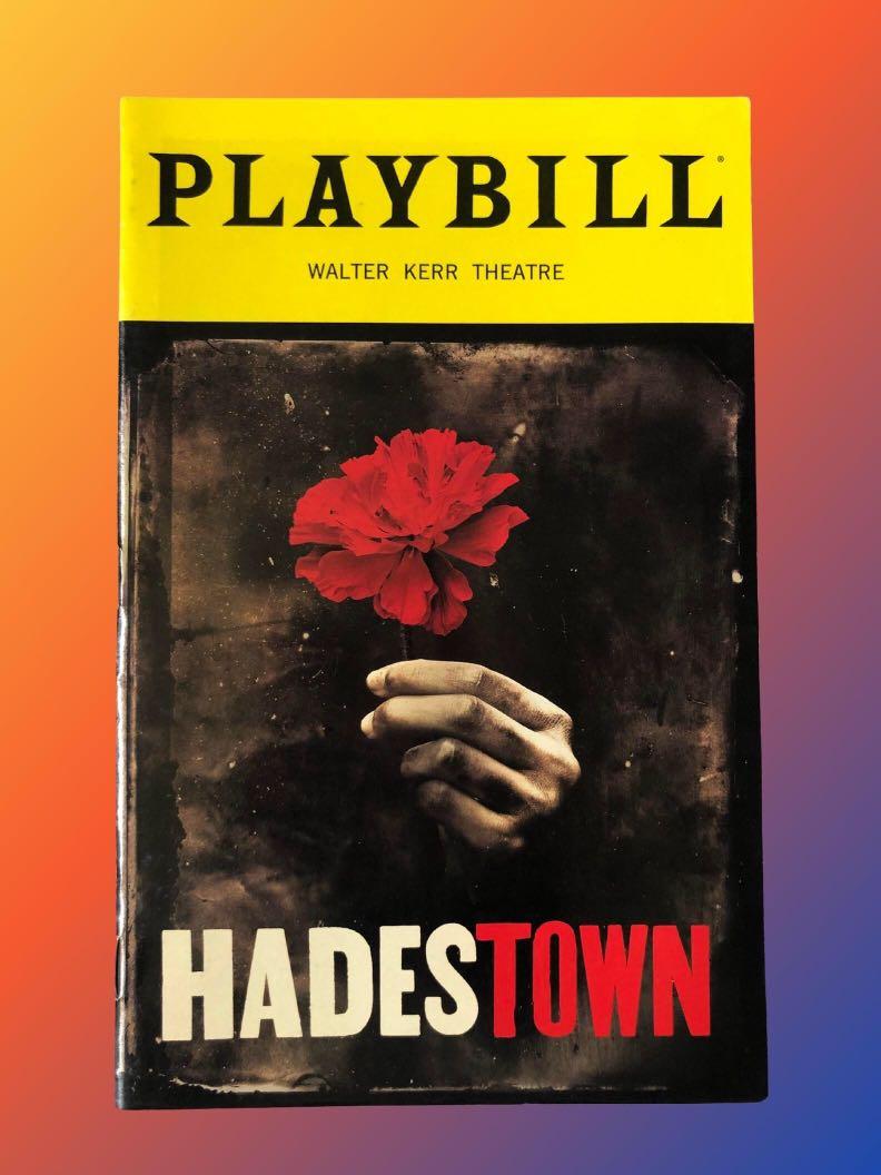 Hadestown playbill OBC, Hobbies & Toys, Books & Magazines, Magazines on ...