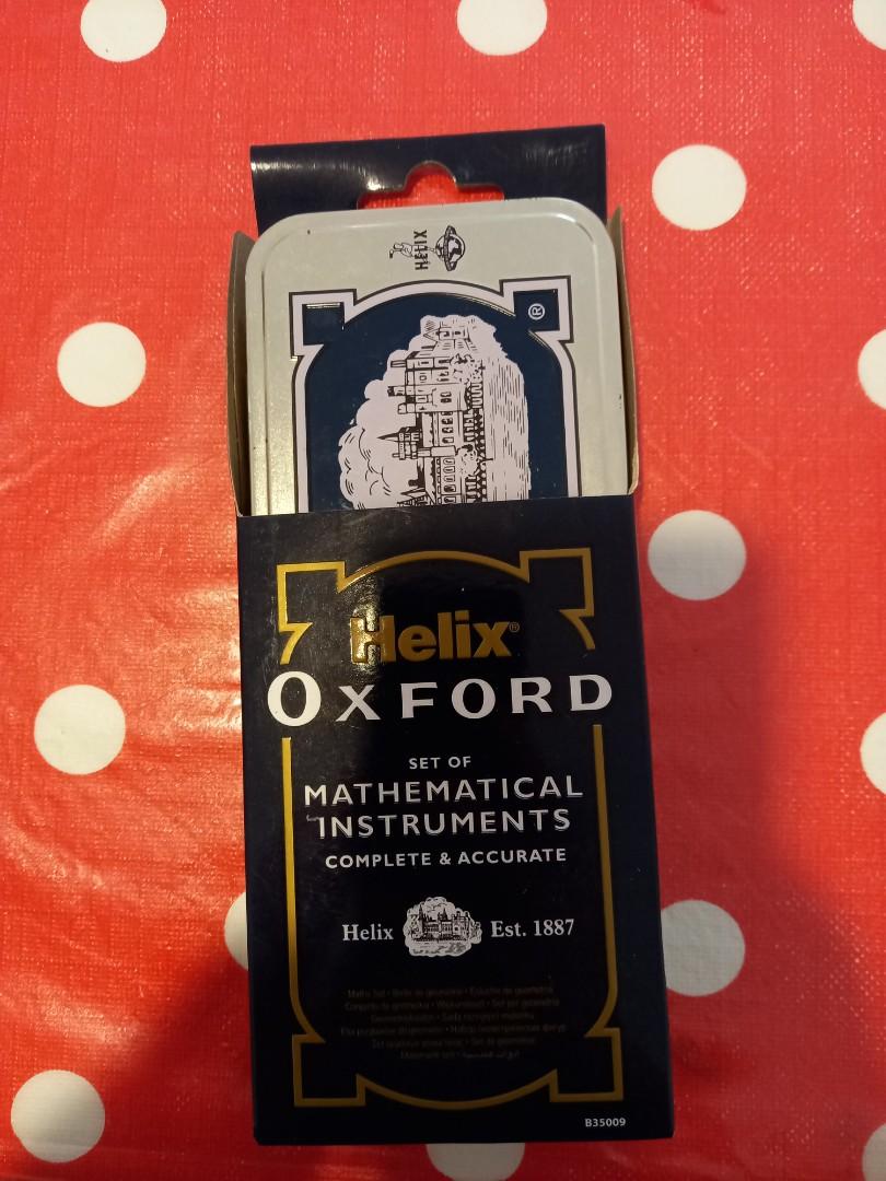 Helix Oxford Mathematical Set and Flexible Curve Ruler, Hobbies & Toys ...