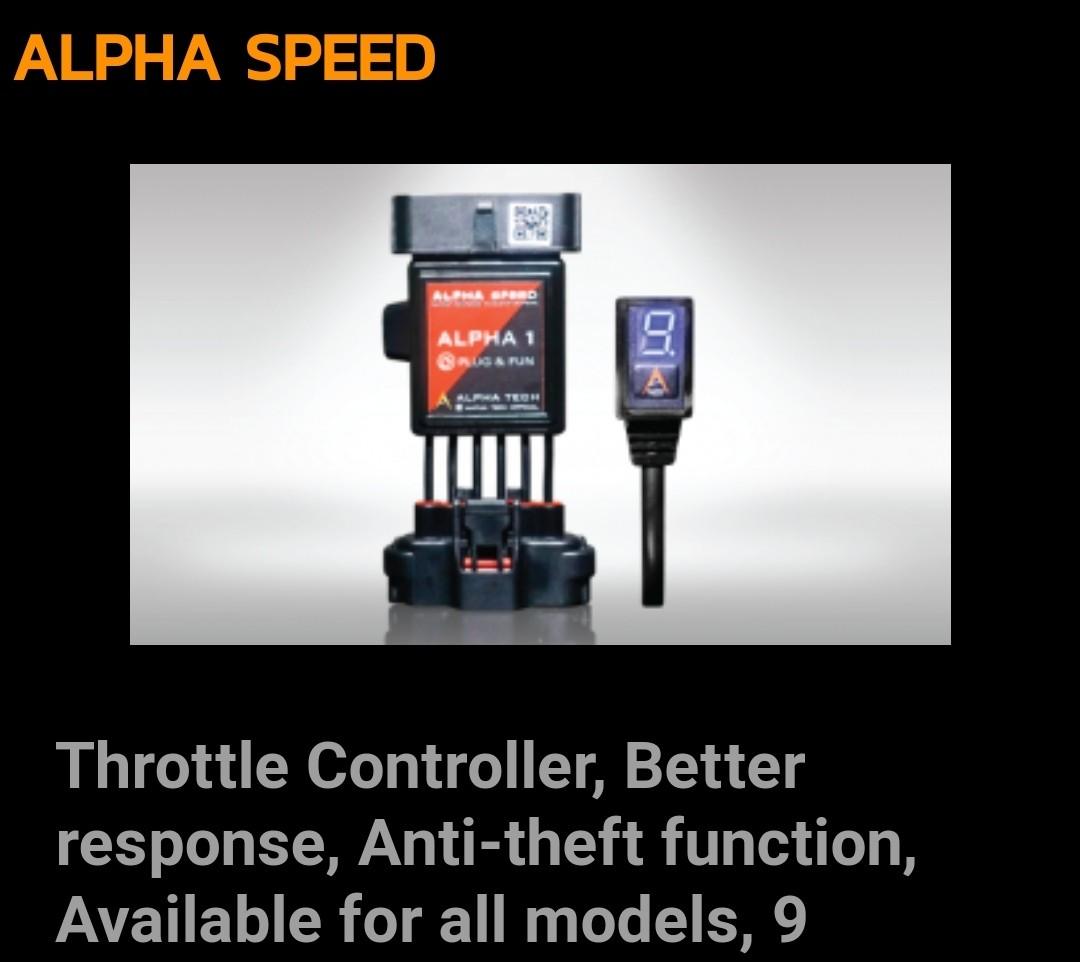 Hiace Alpha Tech Speed Throttle Control, Car Accessories, Electronics ...