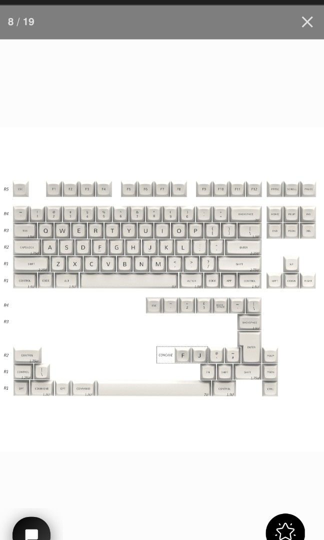 Hipro EC Topre Keycaps KBDfans Base Kit + Jp alphas + extras, Computers ...