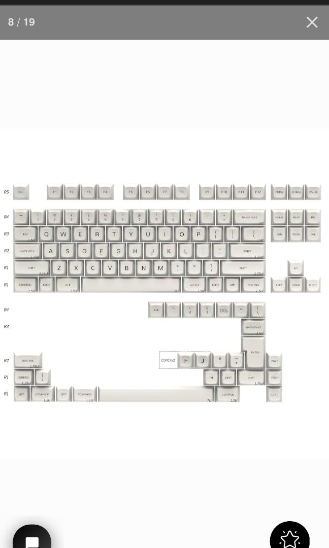 Hipro EC Topre Keycaps KBDfans Base Kit + Jp alphas + extras, Computers ...