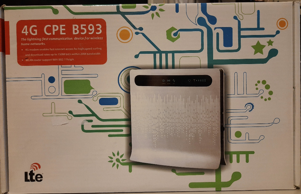 Huawei 4G CPE B593 LTE Modem Router 華為 4G WIFI 路由器, 電腦＆科技, 電腦周邊及配件 ...