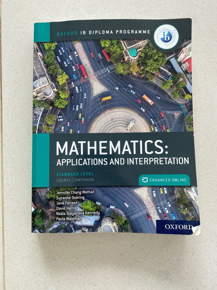 IB SL Math Applications and Interpretation Textbook, Hobbies & Toys ...