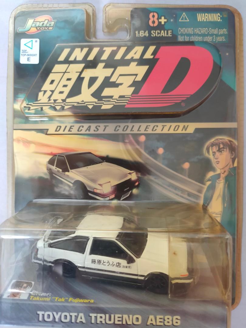 Jada Initial D 1/64 Toyota Trueno AE86, Mazda RX-7 FD3S and FC3S ...