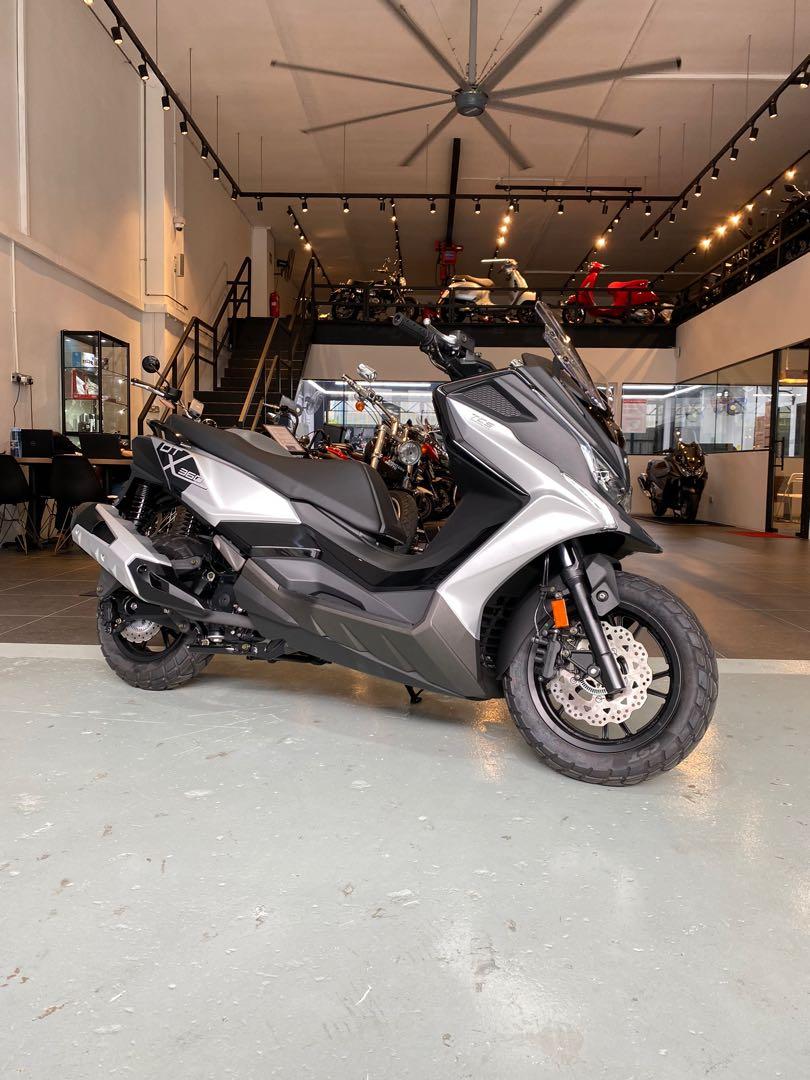 Kymco DTX 360, Motorcycles, Motorcycles for Sale, Class 2A on Carousell