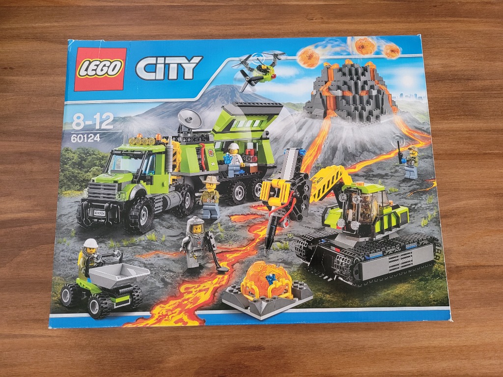 Lego 60124: City Volcano Exploration Base, Hobbies & Toys, Toys & Games ...