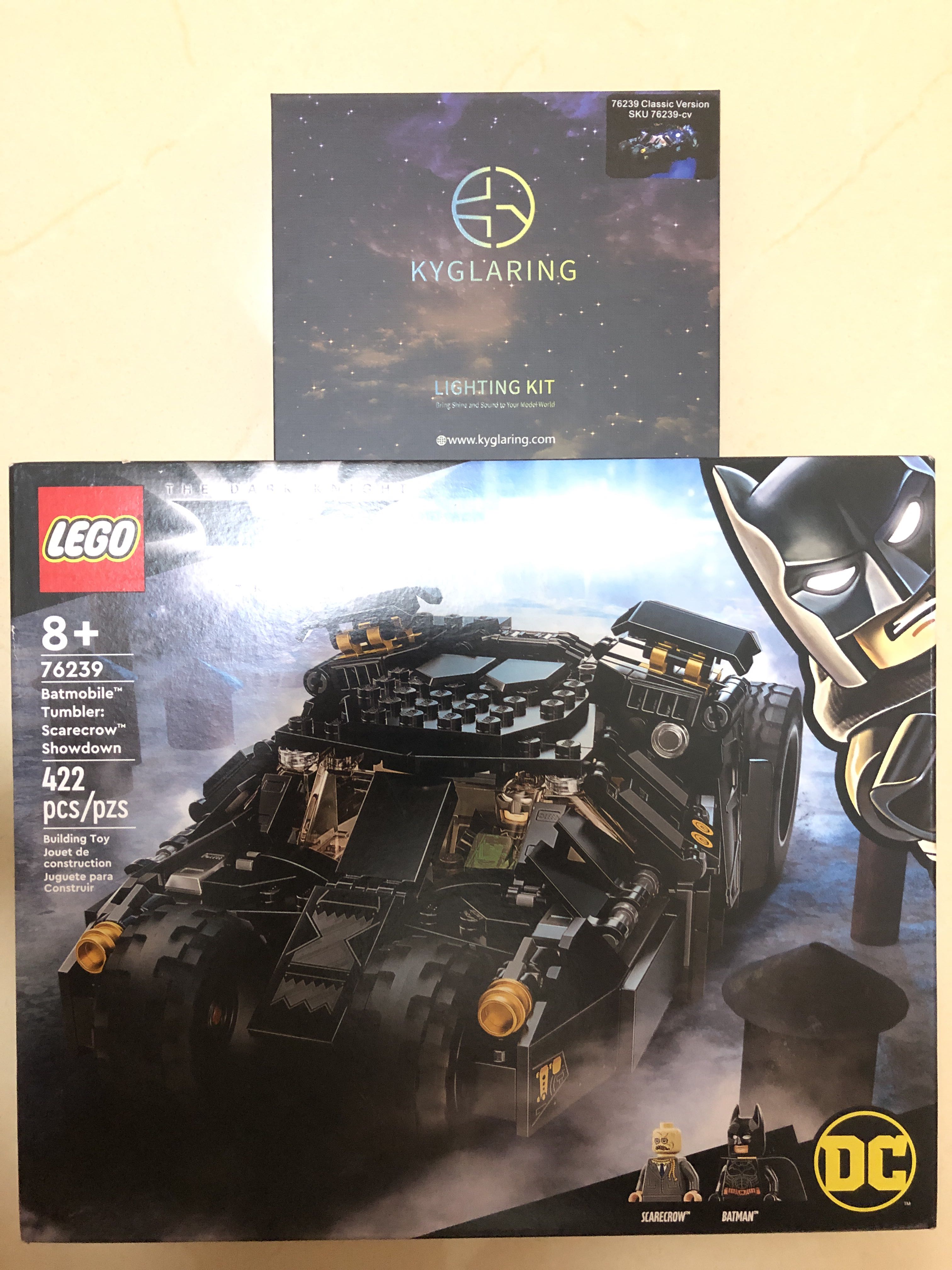 LEGO 76239 DC The Dark Knight Batmobile Tumbler 蝙蝠俠 黑夜之神 蝙蝠車（連 Lighting ...