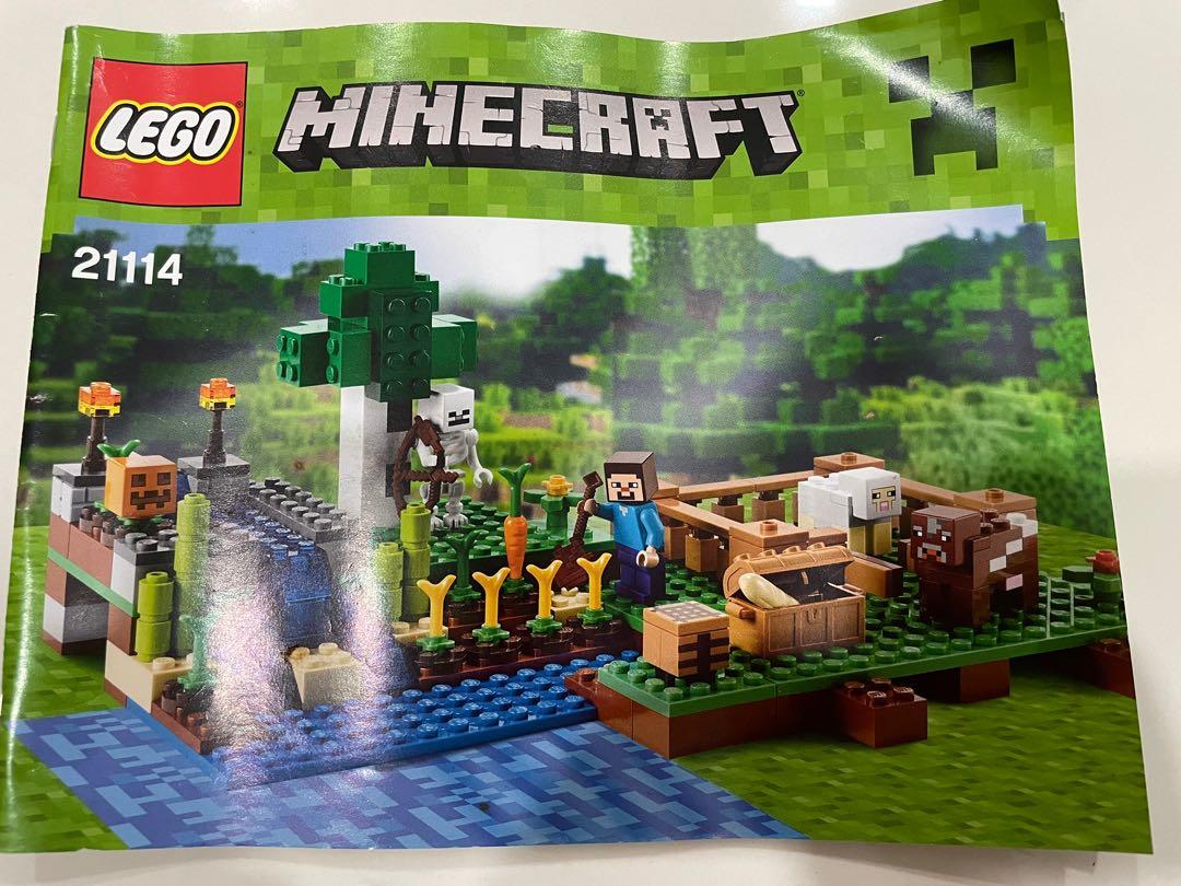 Lego Minecraft 21114 The Farm, Hobbies & Toys, Toys & Games on Carousell