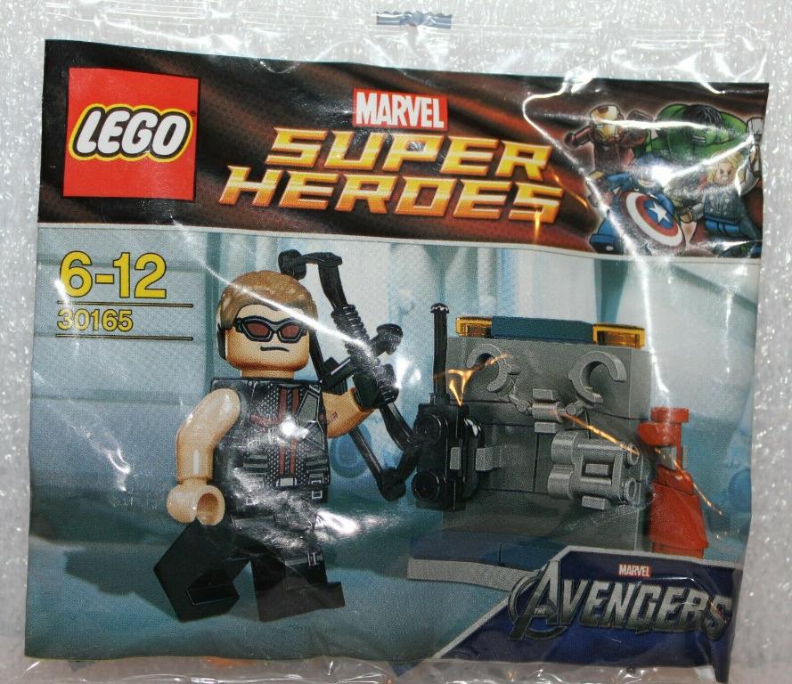 Lego Super Heroes Polybag Batman Jet Ski Batman Batmobile Thor Hawkeye Ironman Iron Patriot Jor ...