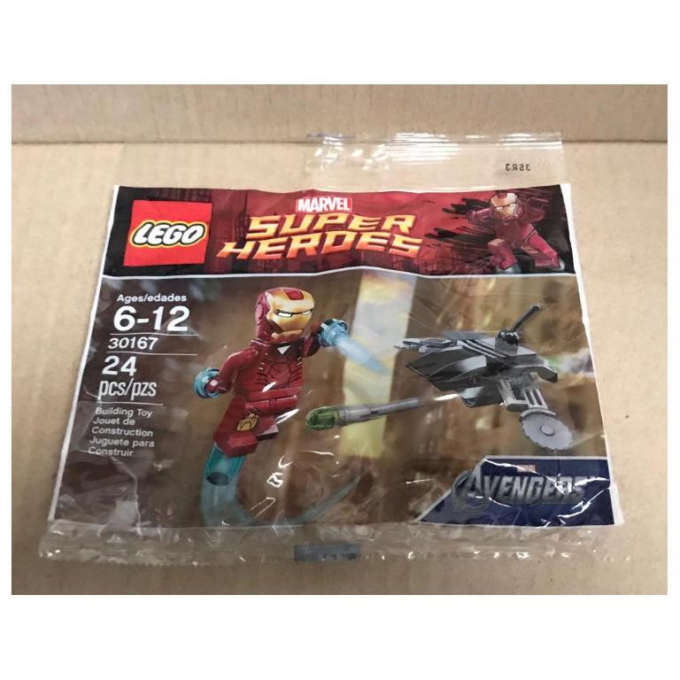 Lego Super Heroes Polybag Batman Jet Ski Batman Batmobile Thor Hawkeye Ironman Iron Patriot Jor ...