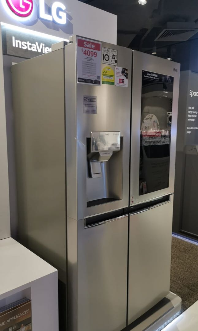 LG Fridge Instaview, TV & Home Appliances, Kitchen Appliances ...