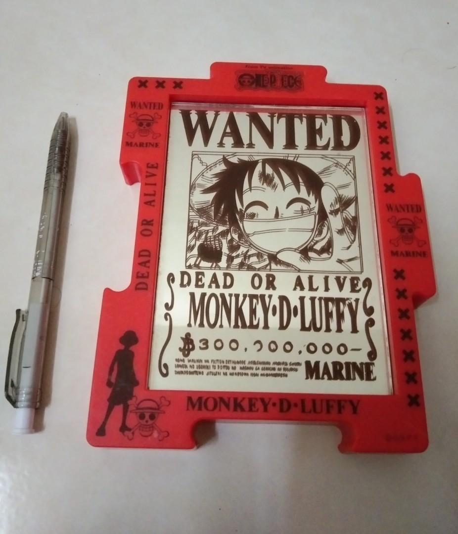 Luffy - one piece - photo frame, Hobbies & Toys, Toys & Games on Carousell