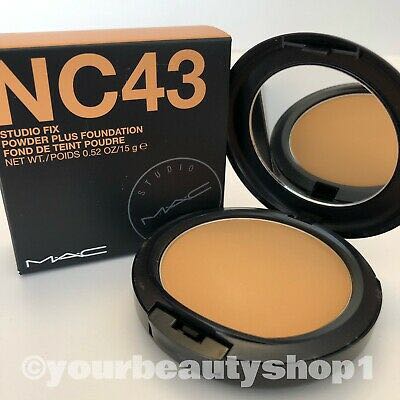 MAC STUDIO FIX POWDER PLUS FOUNDATION NC43, Beauty & Personal Care ...