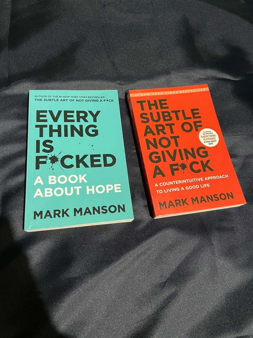 Mark Mason: Subtle Art of Not Giving A Fck & Everyrhing is Fcked ...