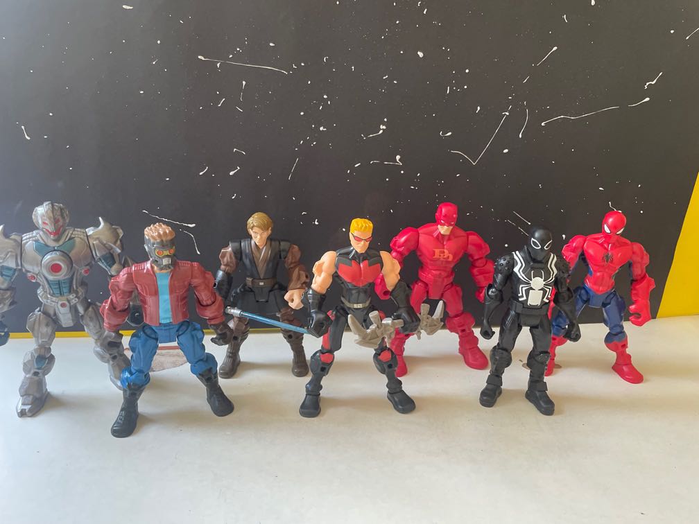 Marvel Super Hero Smashers: Avengers/Ultron/Anakin/green goblin ...