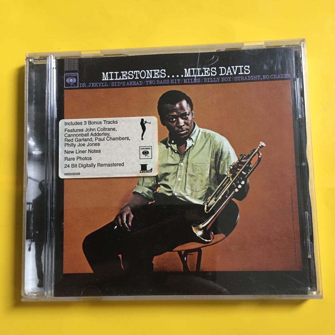 Miles Davis Milestones CD, 興趣及遊戲, 音樂、樂器 & 配件, 音樂與媒體 - CD 及 DVD - Carousell
