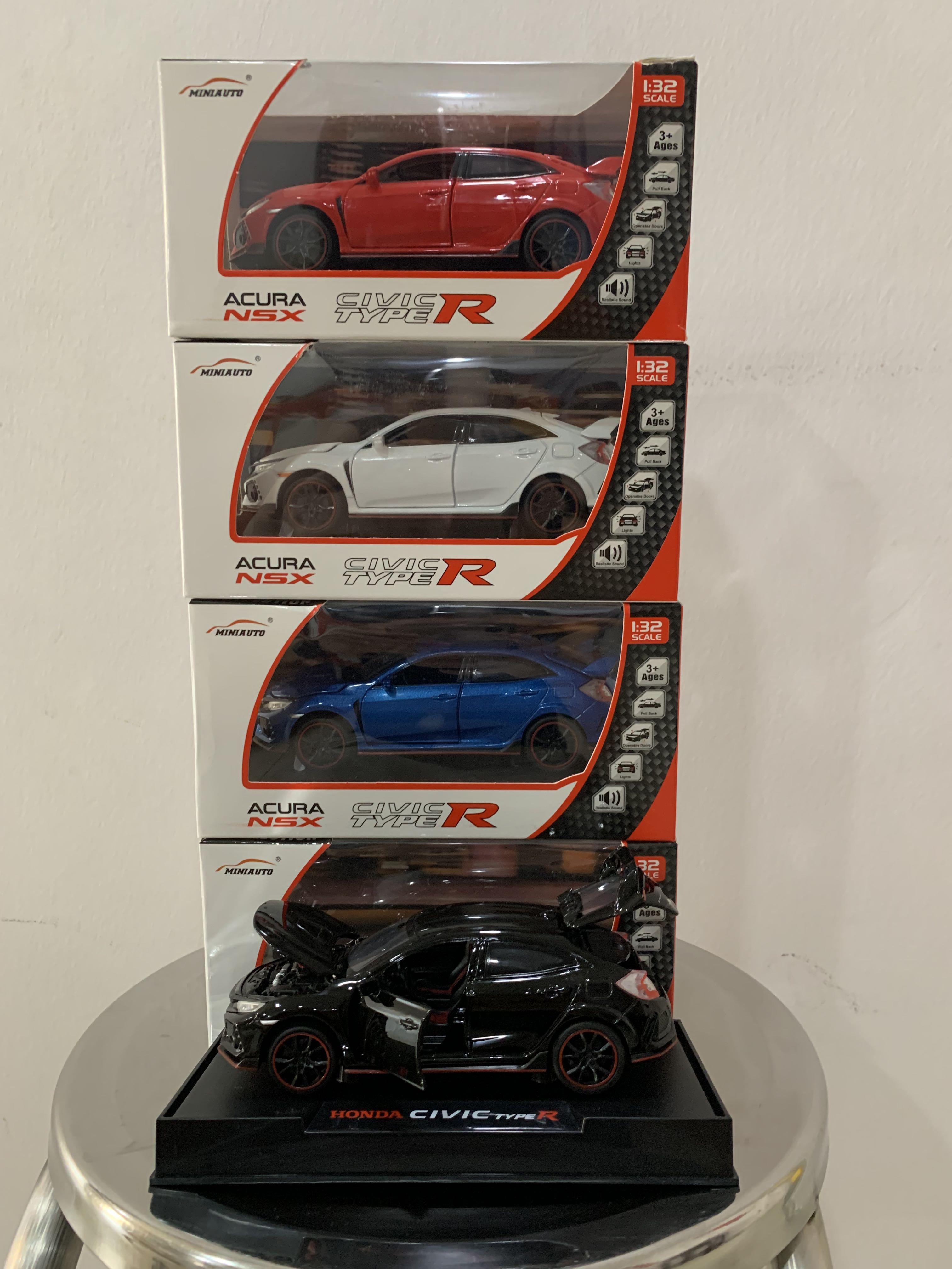 MiniAuto Acura Honda Civic Type R Die Cast Model Scale 1:32, Hobbies ...